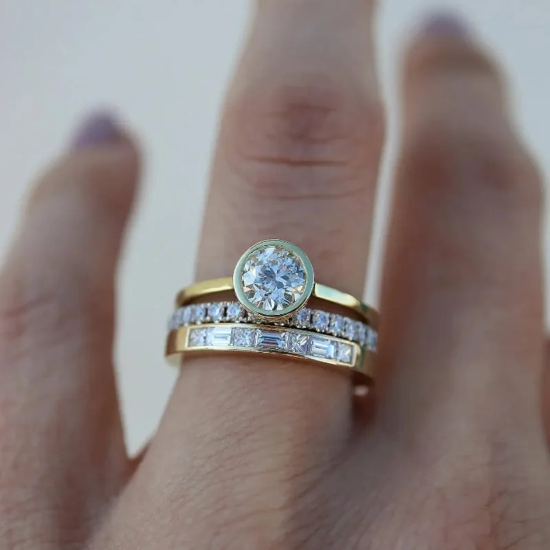 Vintage heldere ring set – Ellen Maria